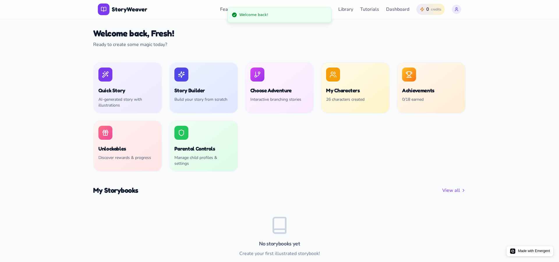 StoryWeaver - AI Storybook Creator for Kids