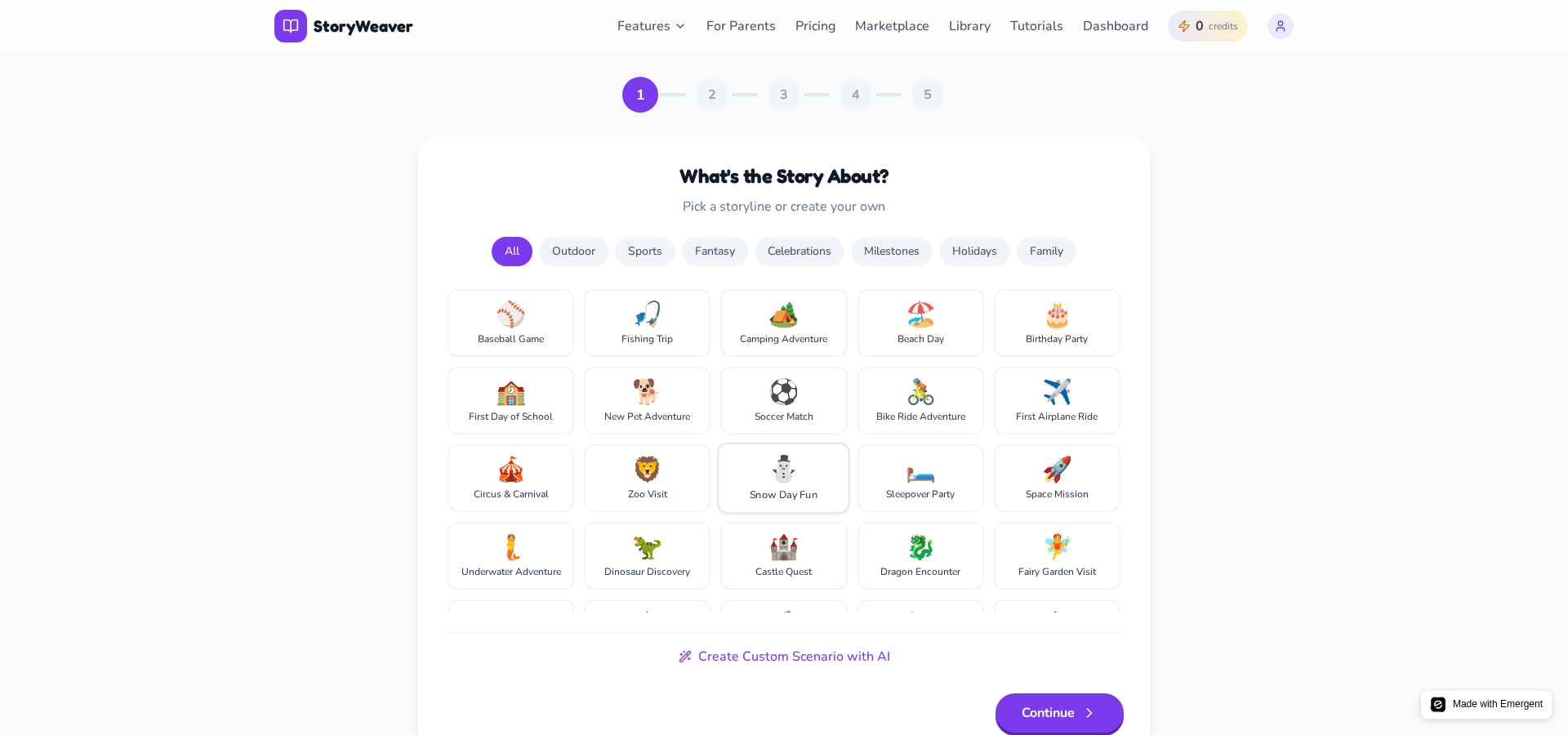 StoryWeaver - AI Storybook Creator for Kids
